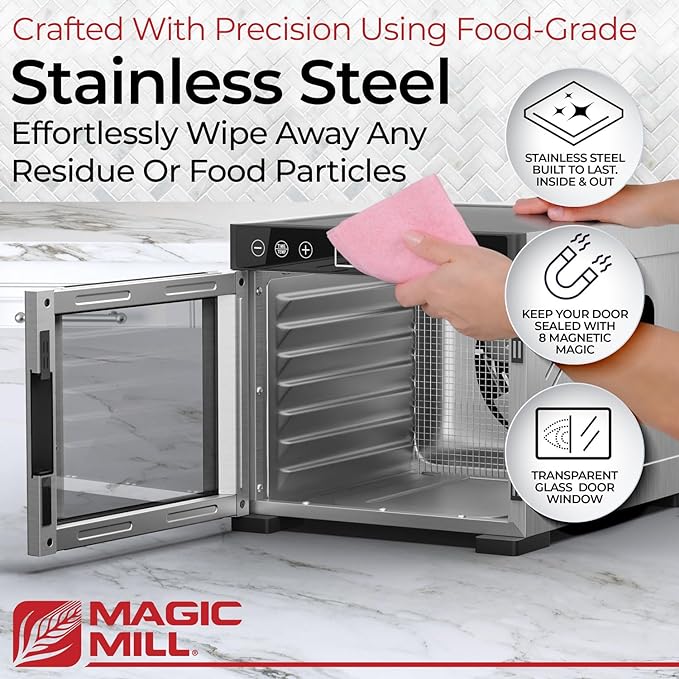 Magic Mill Food Dehydrator Machine MFD-7700 – Royaluxkitchen