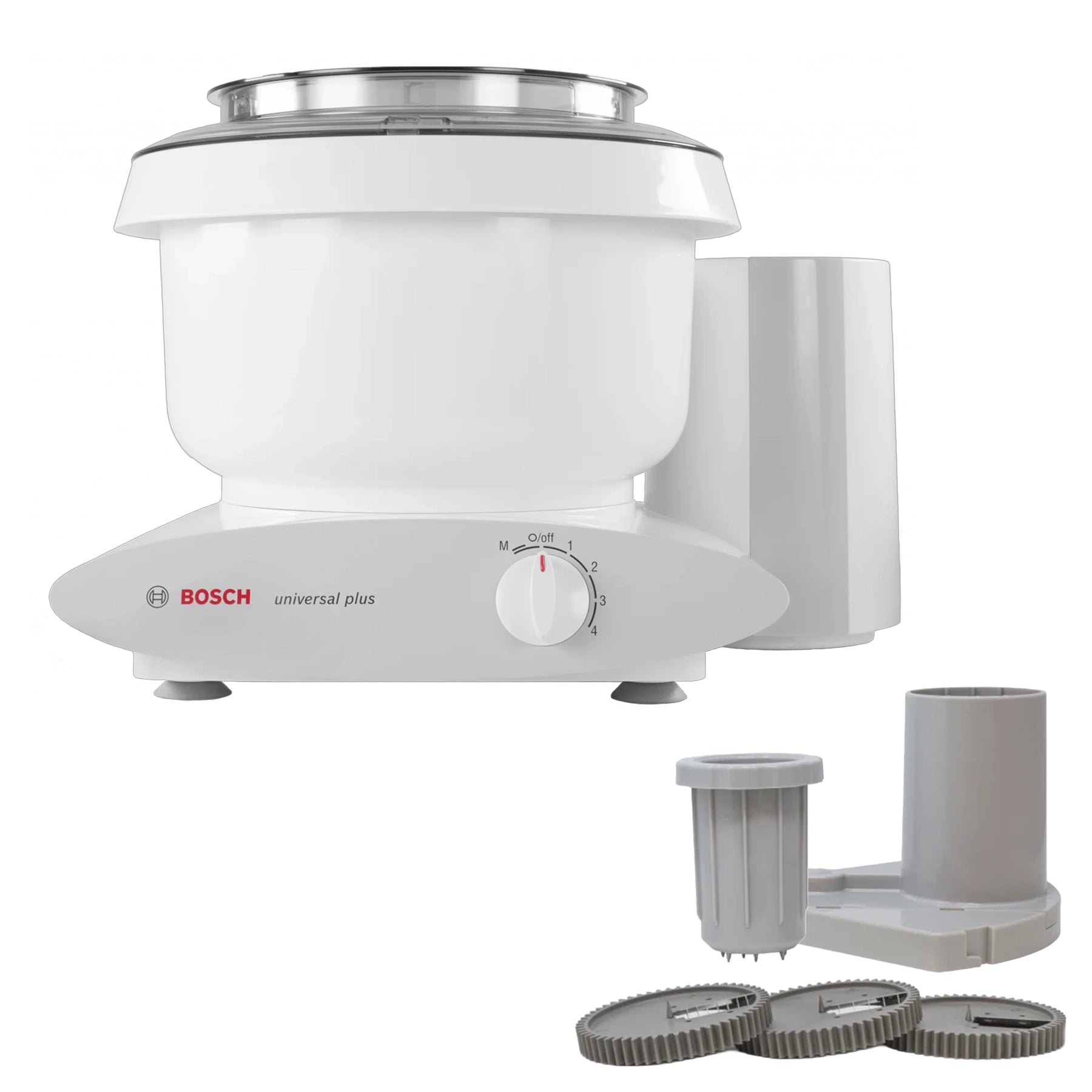 Bosch Universal Plus Mixer - White - With spiralizer set – Royaluxkitchen